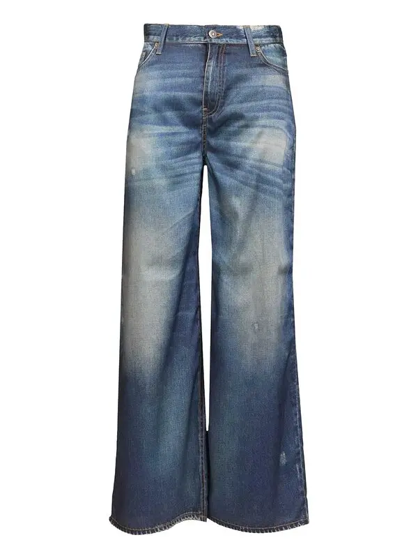 GOLDEN GOOSE Boyfriend Jeans - Blue