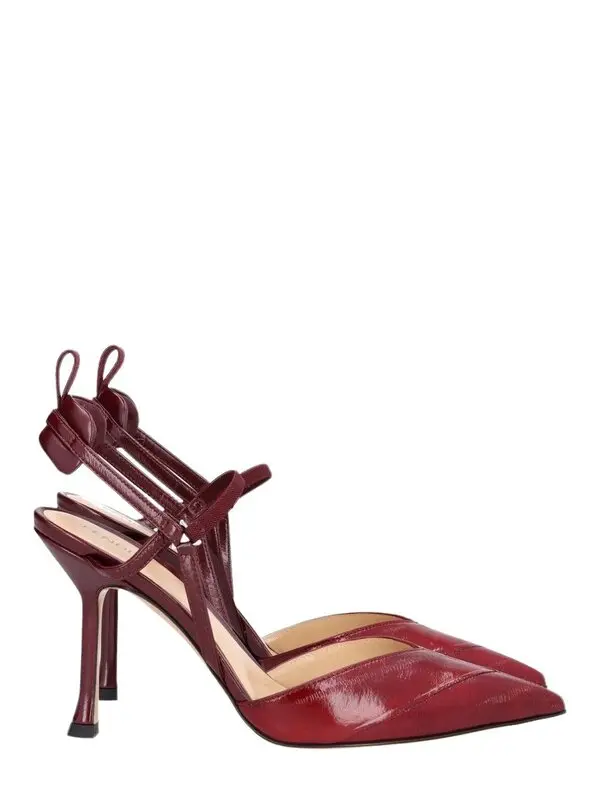 Fendi Very Colibrì Slingback Stiletto Heels - Multicolor