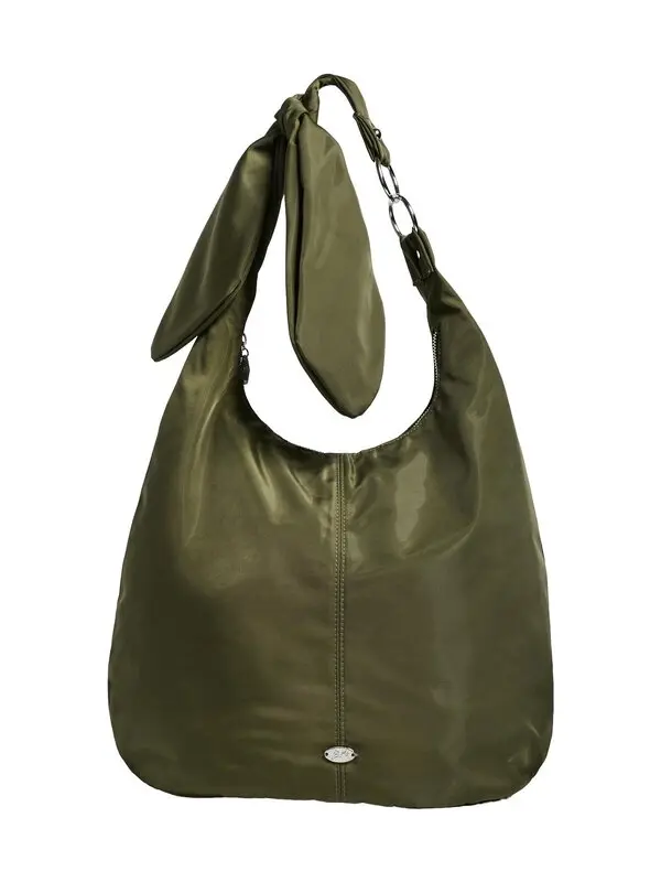 DAMSON MADDER Gene Oversized Nylon Bag - Olive