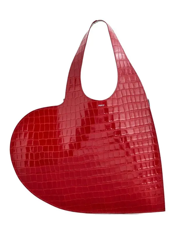 Coperni Heart Tote Bag - Red