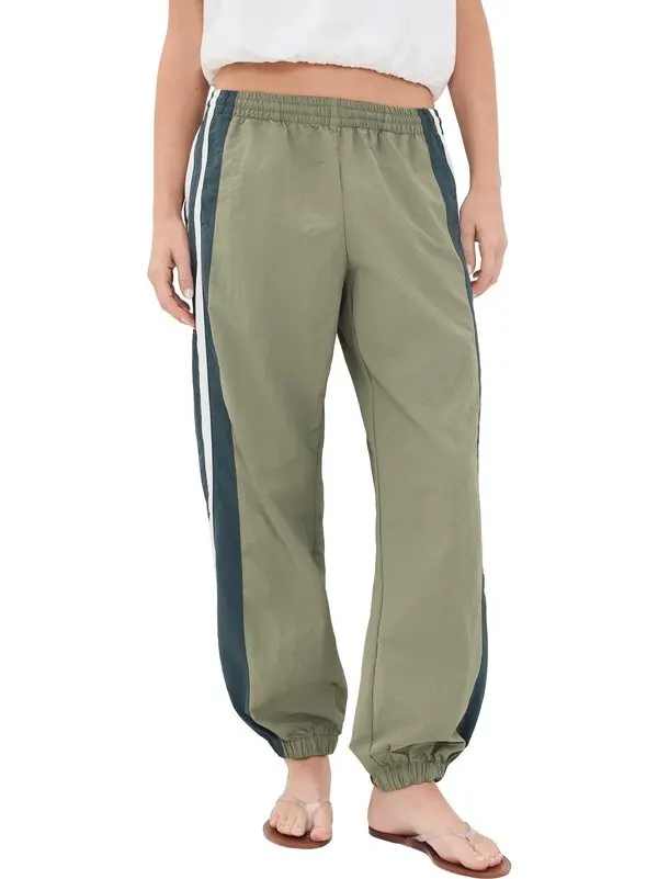 Lioness Aniston Striped Track Pants - Khaki