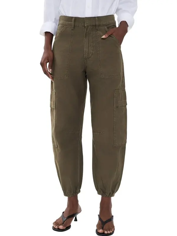 Citizens Of Humanity Ciela Bubble Utility Pants - Moss