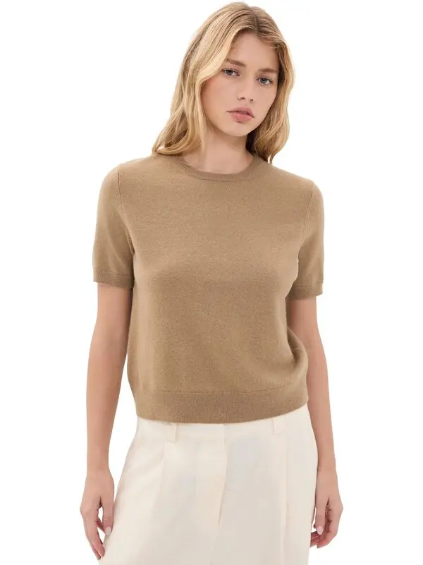 Vince Relaxed Crew Pullover - Carmello