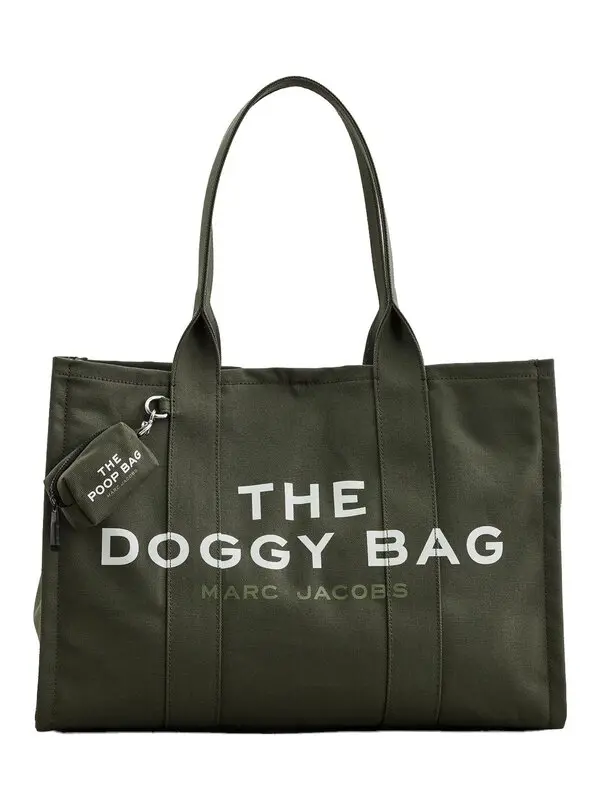 Marc Jacobs Doggy Bag Canvas Tote - Forest