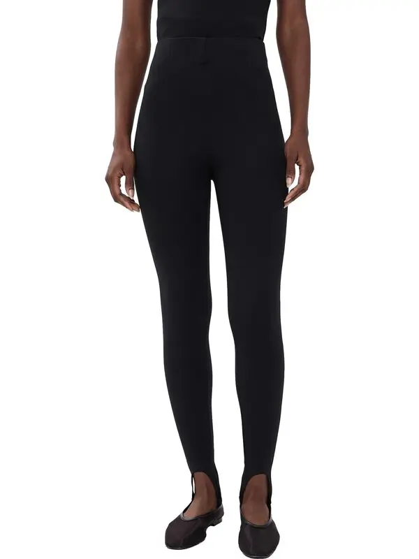 FAVORITE DAUGHTER The Stirrup Pants - Black