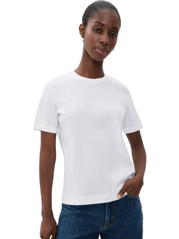HERSKIND Ditlev T-shirt - White