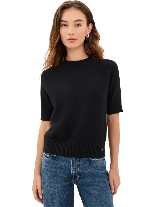 ANINE BING Jackson Cashmere Sweater - Black