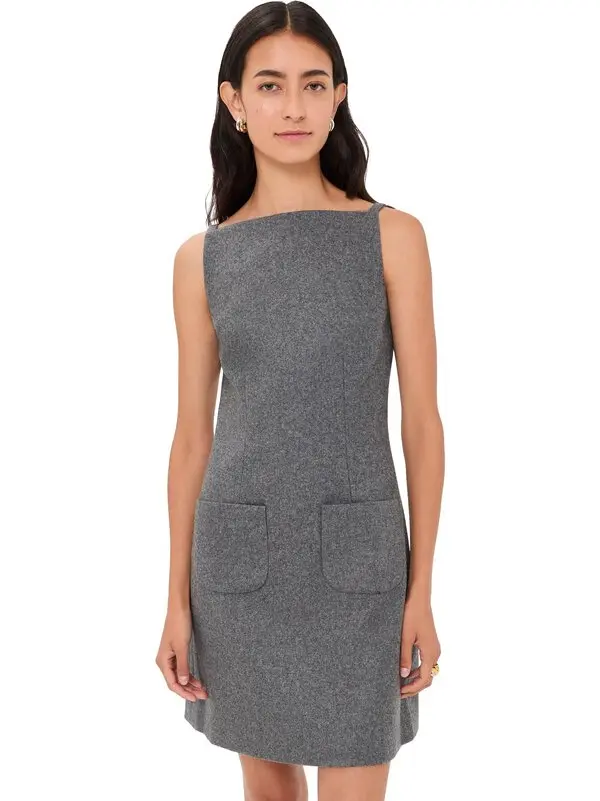 Sandy Liang Carlisle Dress - Grey