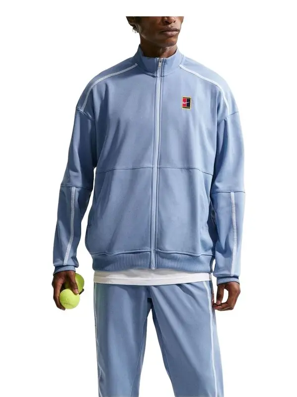 Nike Court Heritage Track Jacket - Work Blue