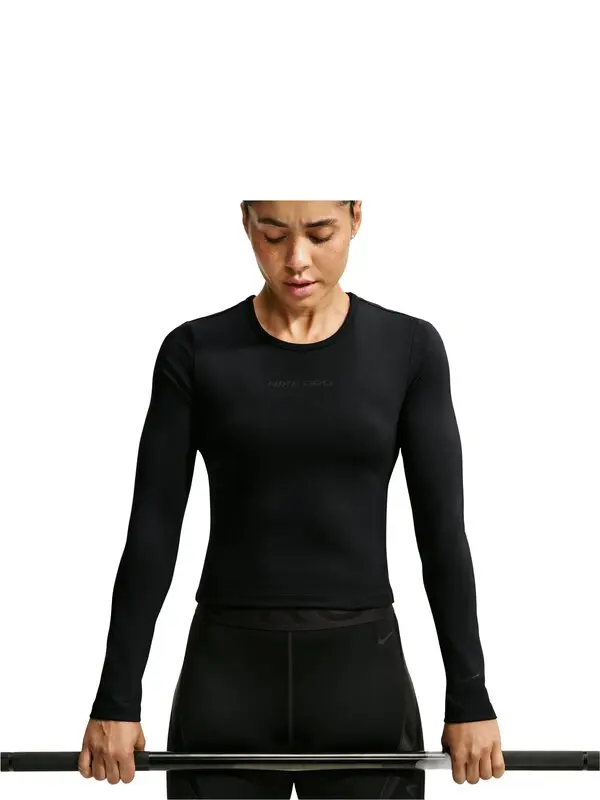 Nike X Keely Hodgkinson Pro Sculpt Dri-fit Long Sleeve Top - Black