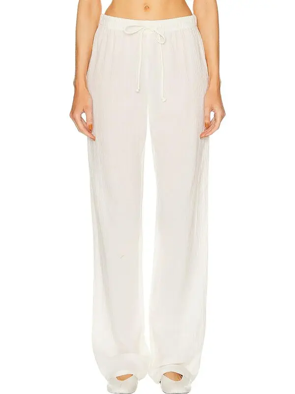 Eterne Willow Pant Cotton - Ivory