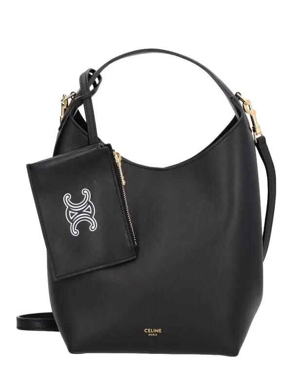 Celine Small Hobo Bag - Black