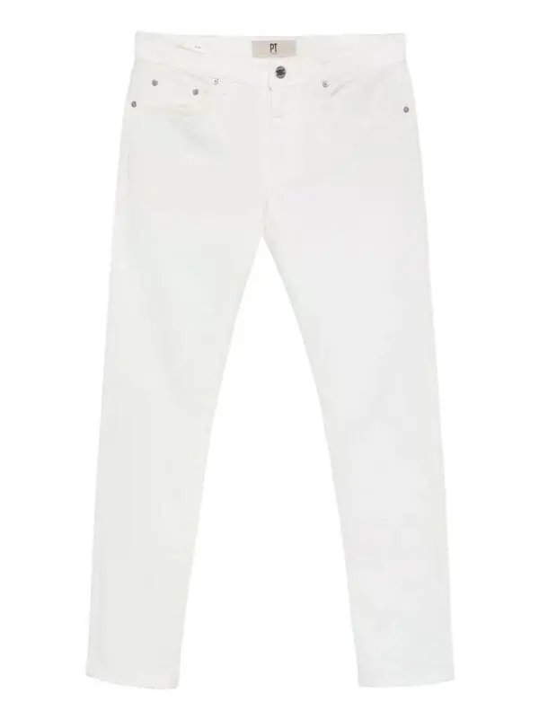 PT TORINO Slim Fit Jeans - White
