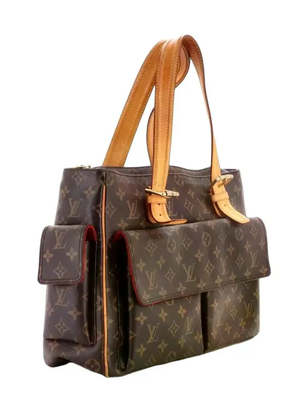 LOUIS VUITTON Monogram Canvas Satchel - Brown