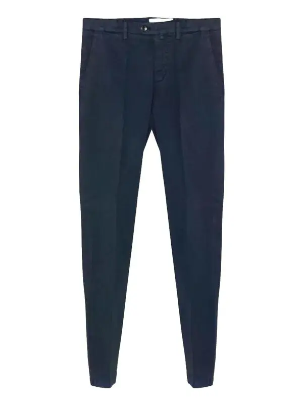 BRIGLIA 1949 Tapered Chino Pants - Blue