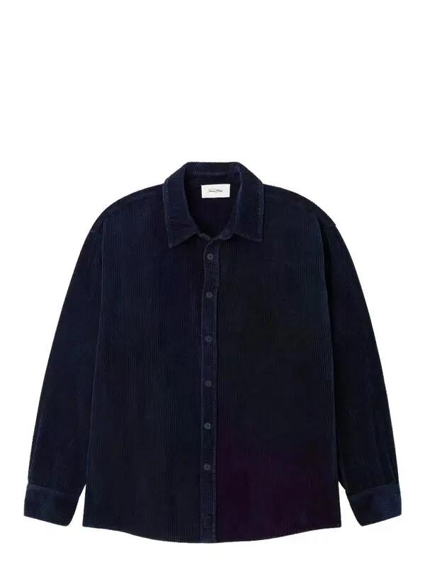 American Vintage Padow Corduroy Shirt - Blue