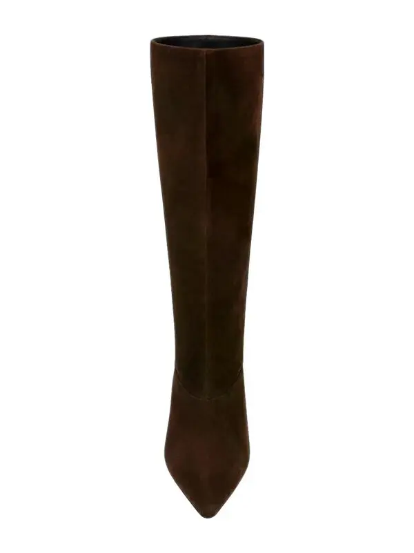 VIC MATIE Pointed-toe Knee-high Boots - Brown