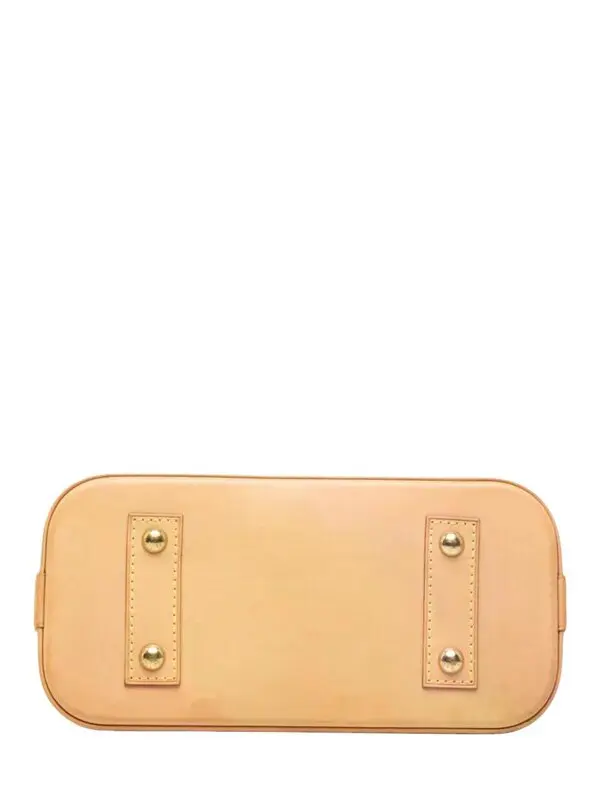 LOUIS VUITTON Monogram Alma Bb Satchel - Brown