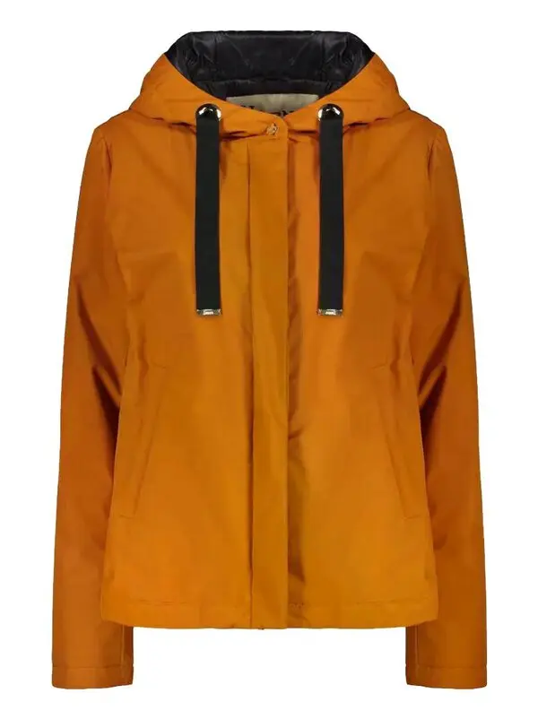 Herno Hooded Puffer Jacket - Orange