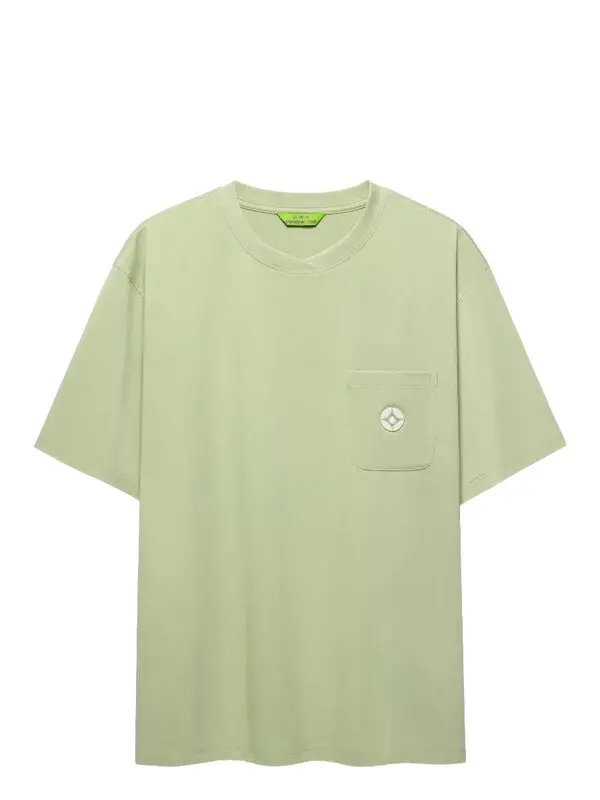 Shanghai Tang Coin Chest-pocket T-shirt - Green