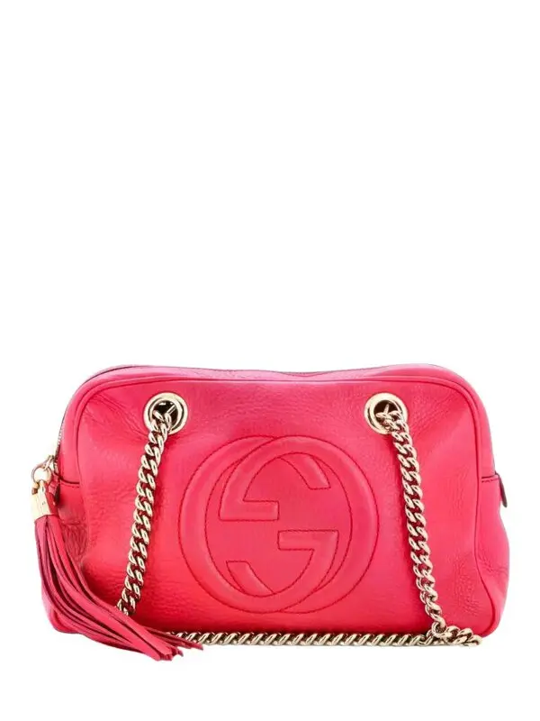 Gucci Soho Chain Shoulder Bag - Pink