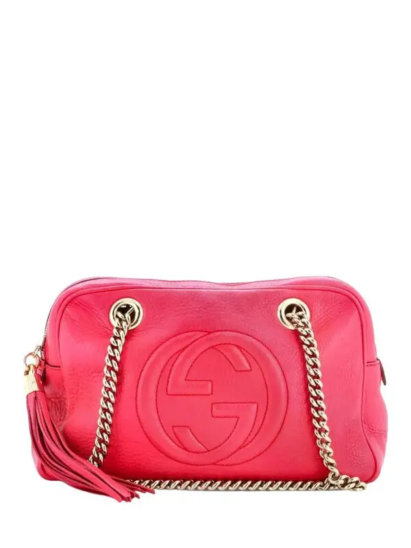 Gucci Soho Chain Shoulder Bag - Pink