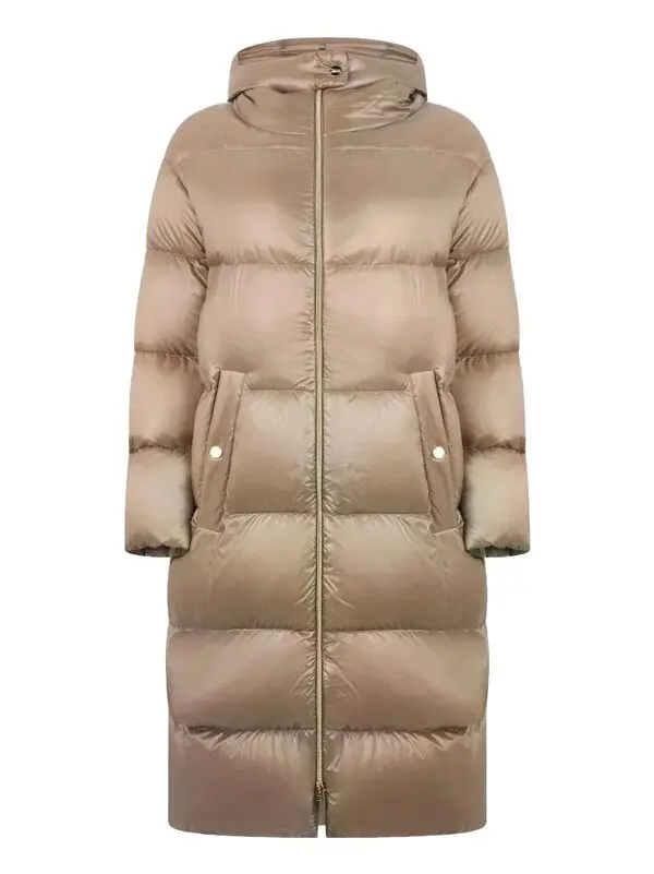 Herno Hooded Puffer Jacket - Neutrals