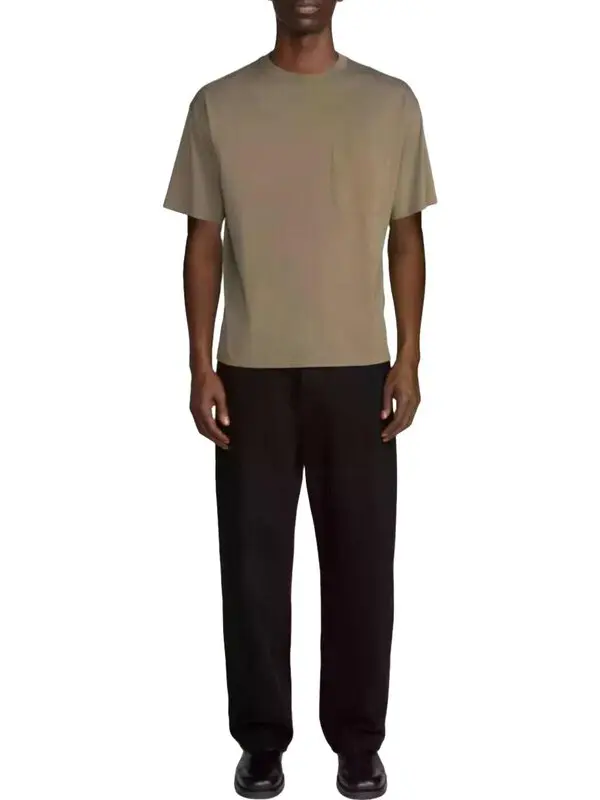 FRAME Chest-pocket T-shirt - Brown