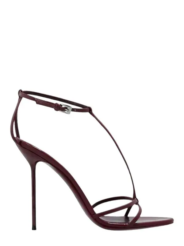 Paris Texas Lidia Patent-finish Sandals - Red