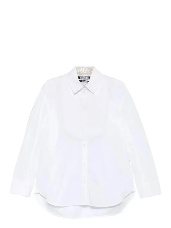 Jacquemus Le Palmier Oversized Shirt - White