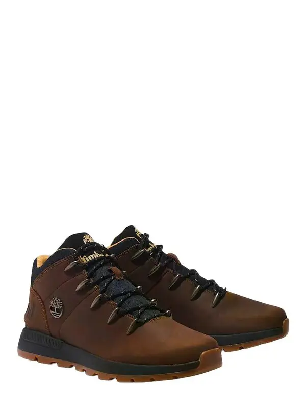 Timberland Mid Sprint Trekker Lace-up Boots - Brown