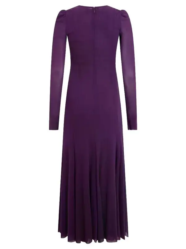 Philosophy Di Lorenzo Serafini Long Sleeve Maxi Dress - Purple