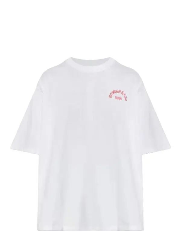 GESTUZ Gzsumi Embroidered Logo T-shirt - White