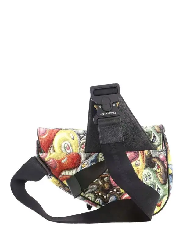 Dior Kenny Scharf Saddle Crossbody Bag - Multicolour