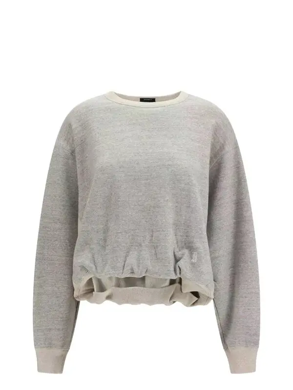 R13 Logo Print Sweatshirt - Grey