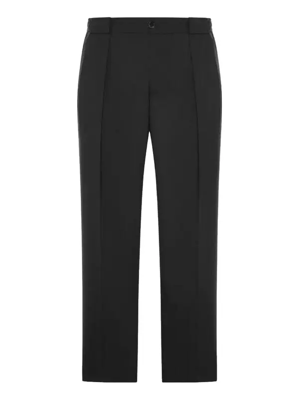 BRIGLIA 1949 Portbellos Straight-leg Trousers - Black