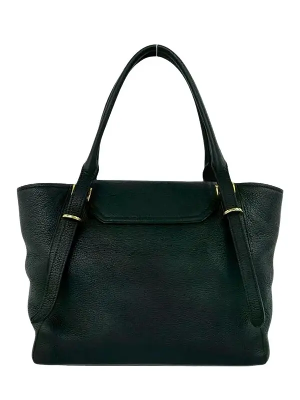 Prada Vitello Phenix Satchel - Black