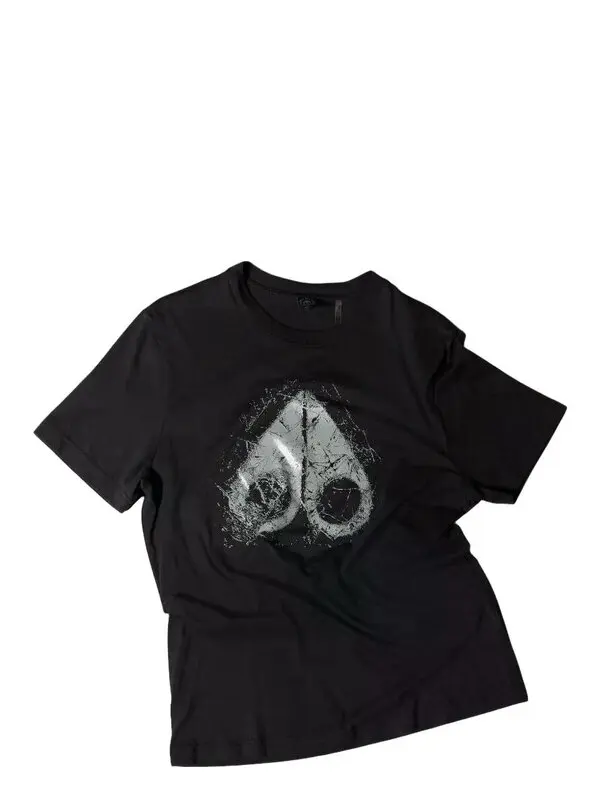 Moose Knuckles Logo-print T-shirt - Black