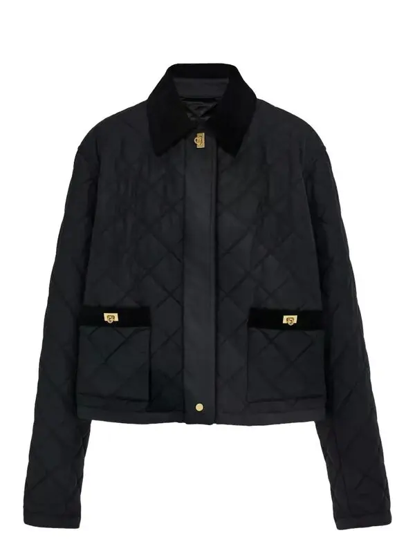 FERRAGAMO Padded Blouson Jacket - Black