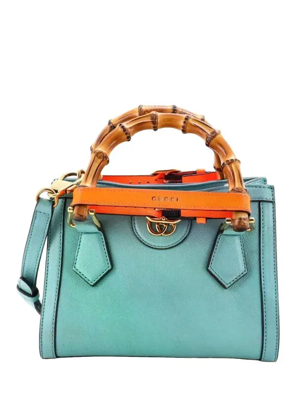 Gucci Diana Mini Tote Bag - Blue