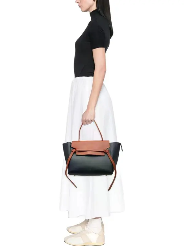Celine Mini Smooth Calfskin Belt Bag Satchel - Blue