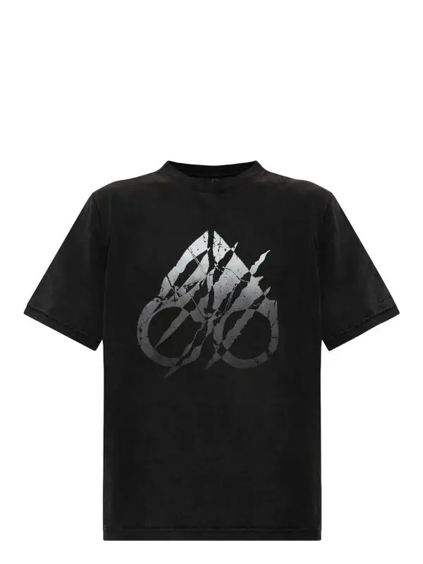 Moose Knuckles Logo-print Cotton T-shirt - Black