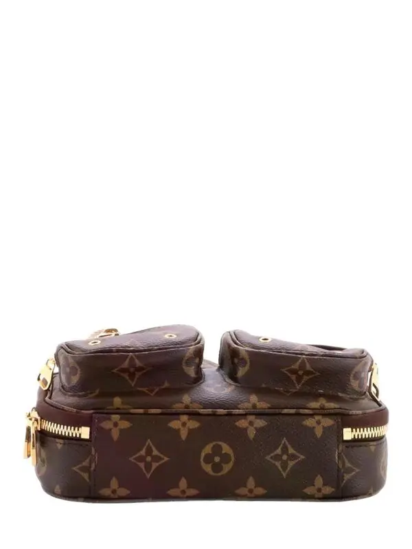 LOUIS VUITTON Monogram Canvas Utility Crossbody Bag - Brown