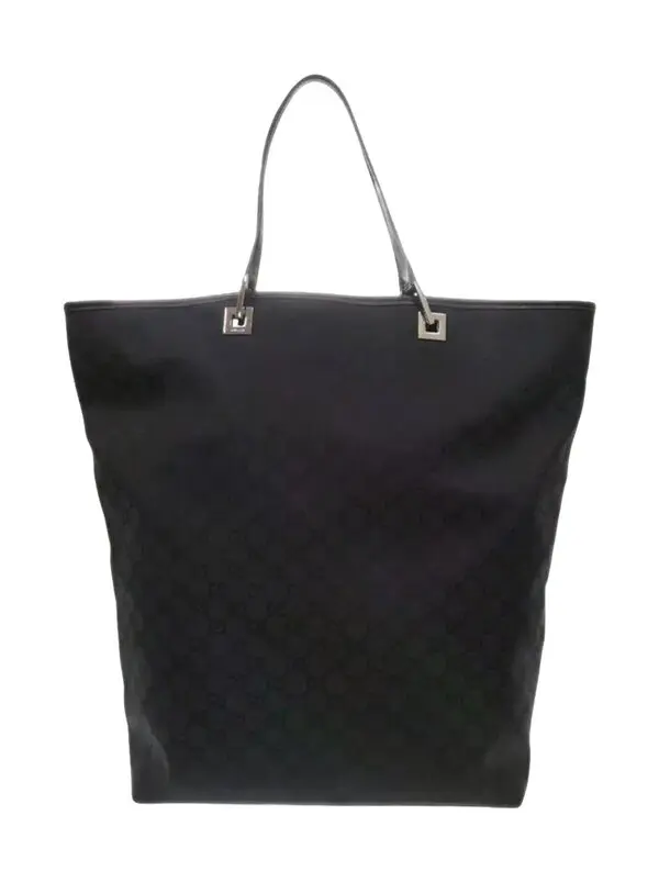 Gucci Gg Nylon Tote Bag - Black