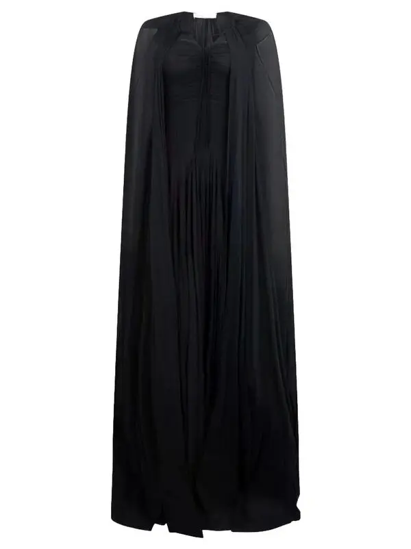 Philosophy Di Lorenzo Serafini Draped Gown - Black
