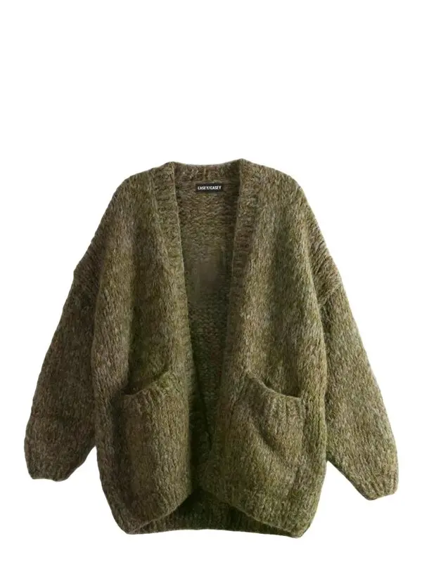 CASEY CASEY Elsa Chunky Knit Cardigan - Green