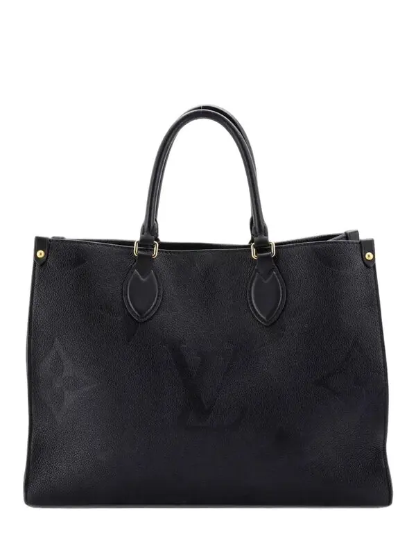 LOUIS VUITTON Onthego Monogram Empreinte Giant Mm Tote Bag - Black