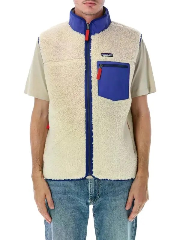 Patagonia Classic Retro-x® Fleece Zip-up Vest - Neutrals