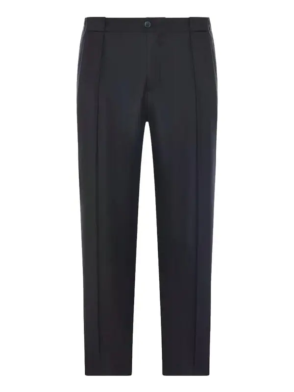 BRIGLIA 1949 Portbellos Pleated Trousers - Black