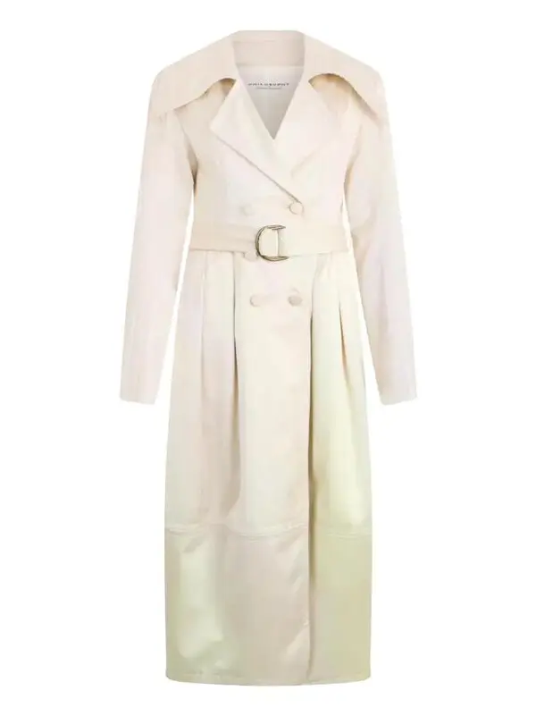 Philosophy Di Lorenzo Serafini Double-breasted Trench Coat - Neutrals